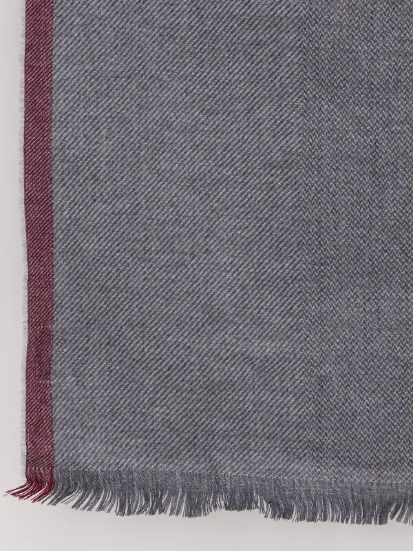 Brunello Cucinelli Wool And Cashmere Scarf