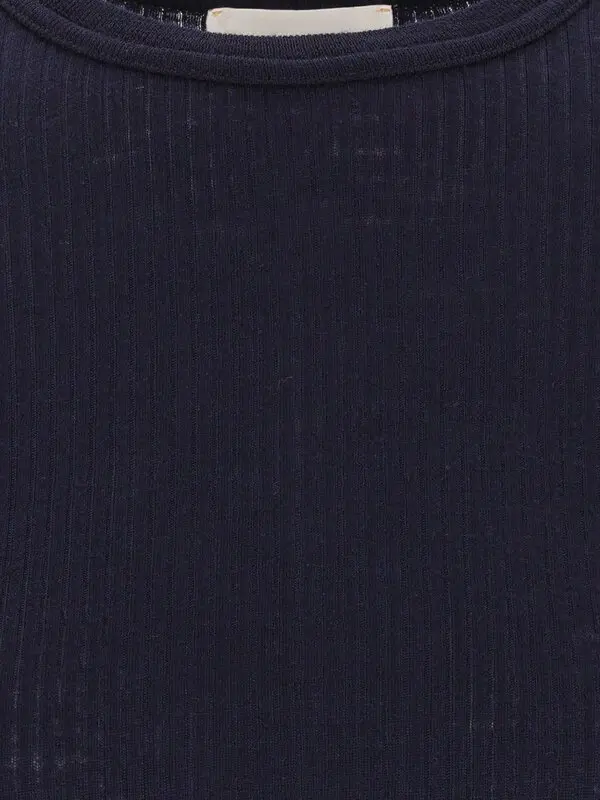 FORTE_FORTE Lightweight Sweater - Blue