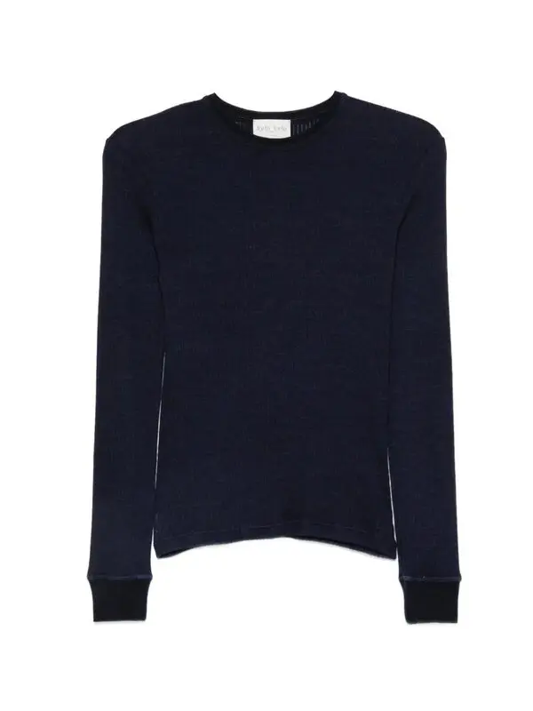 FORTE_FORTE Lightweight Sweater - Blue