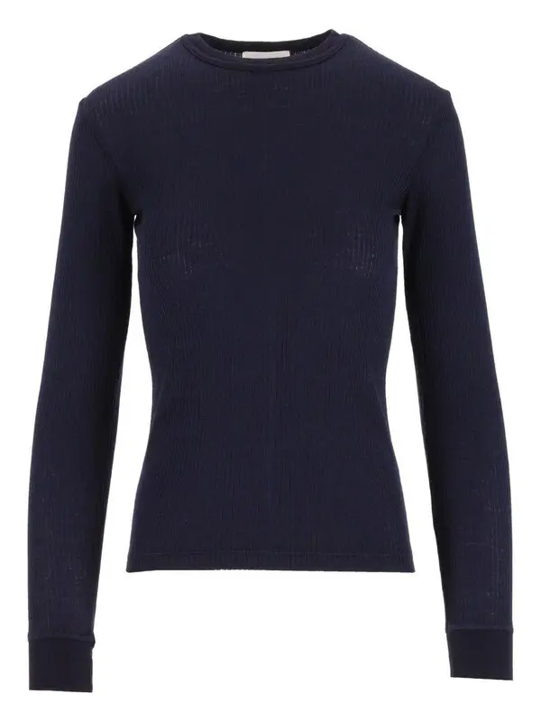 FORTE_FORTE Lightweight Sweater - Blue