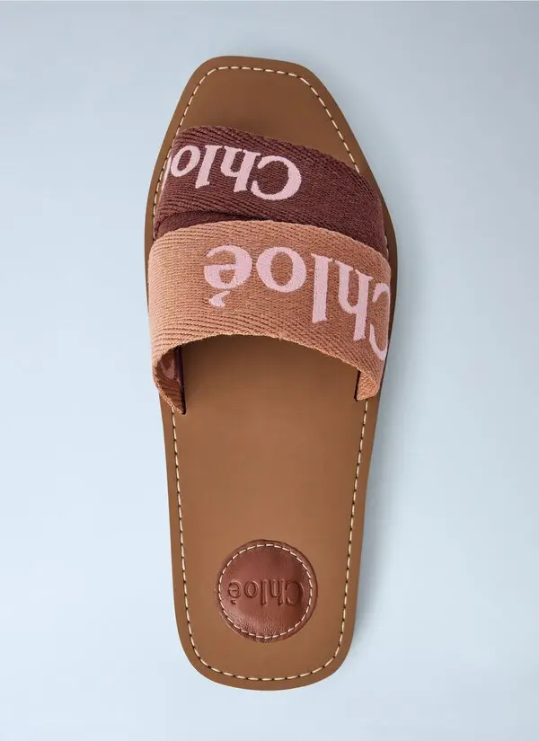 Chloé Woody Slides - Pink