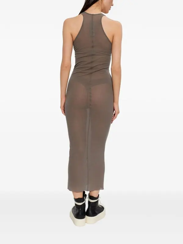 Rick Owens Ribbed Midi Dress