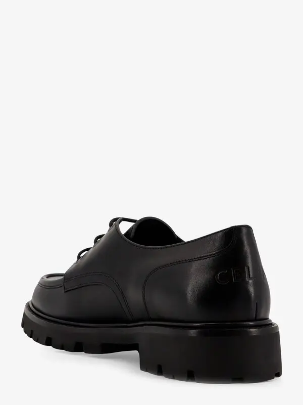 Celine Derby Margaret Leather Lace-up Shoes
