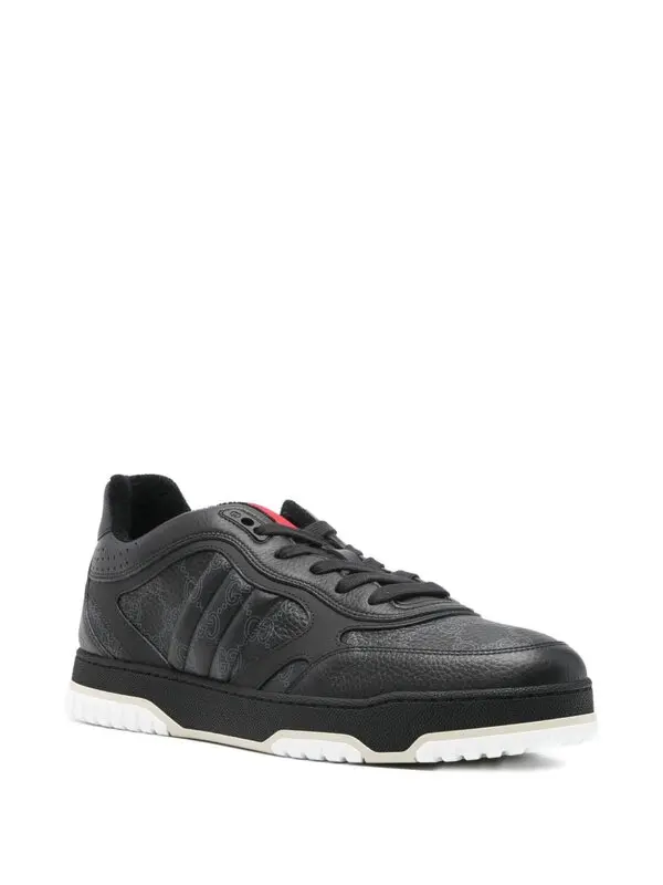 Gucci Re-web Leather Sneakers
