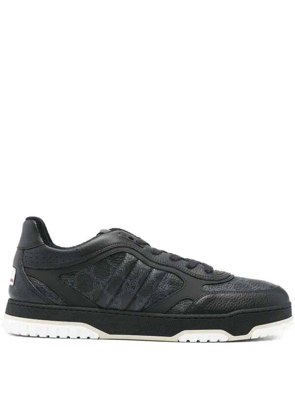 Gucci Re-web Leather Sneakers - Multicolor