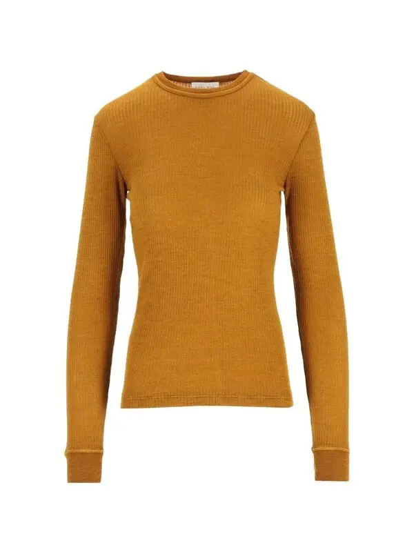 FORTE_FORTE Lightweight Sweater - Brown