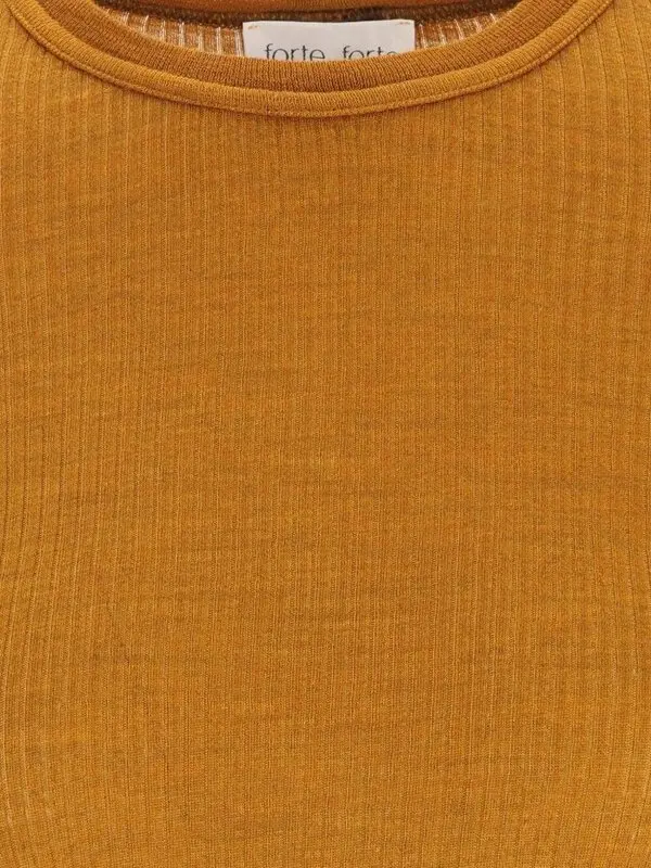 FORTE_FORTE Lightweight Sweater - Brown