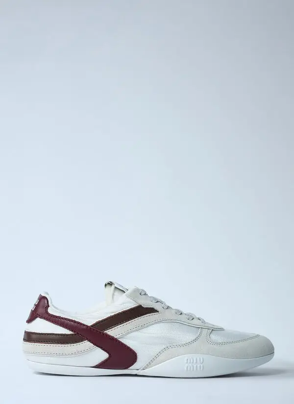 Miu Miu Gymnasium Sneakers - White
