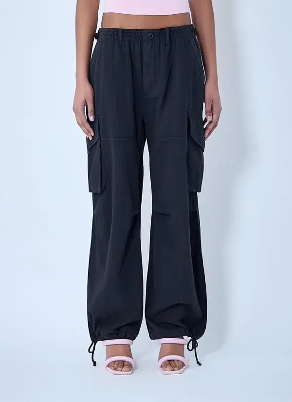 Alexander Wang Drawstring Cargo Trousers