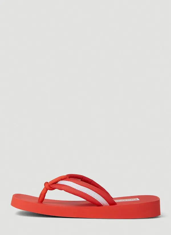Kenzo Logo Patch Flip Flops