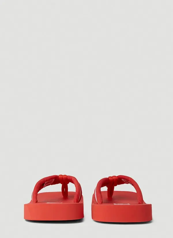 Kenzo Logo Patch Flip Flops