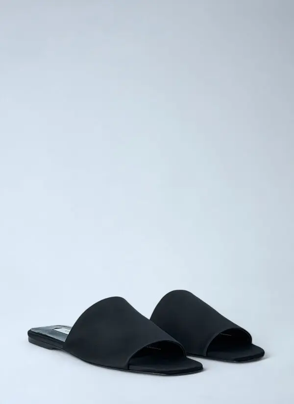 TOTEME Satin Bandeau Slides