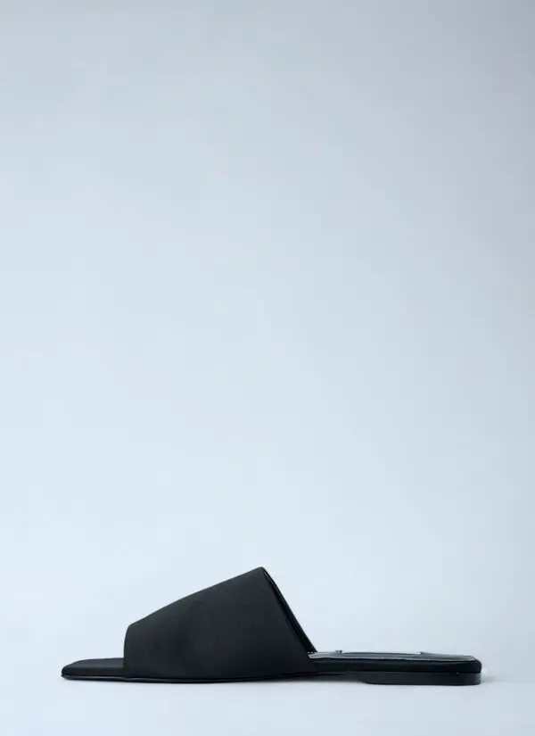 TOTEME Satin Bandeau Slides