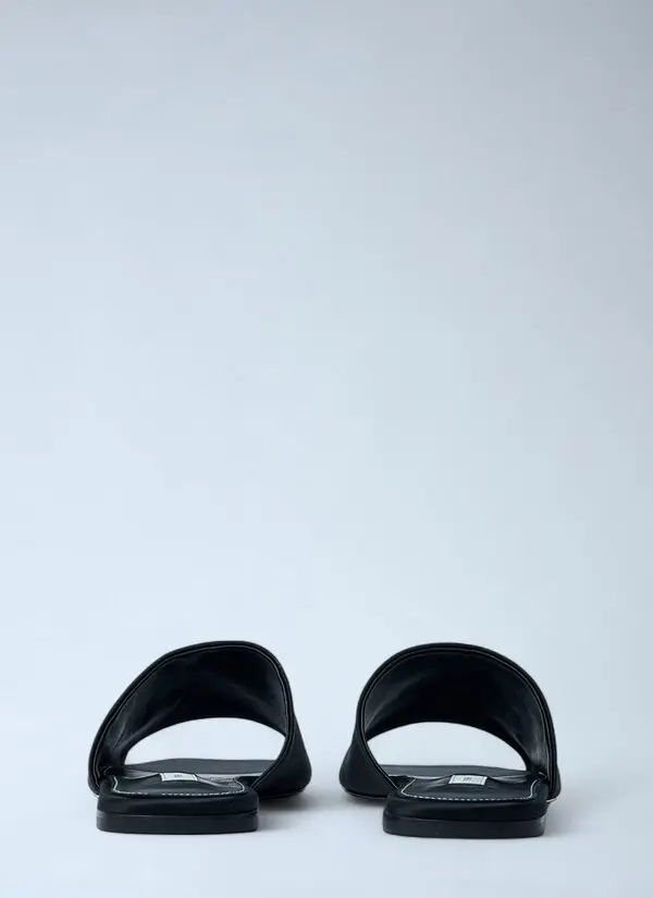 TOTEME Satin Bandeau Slides