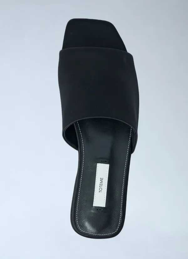 TOTEME Satin Bandeau Slides