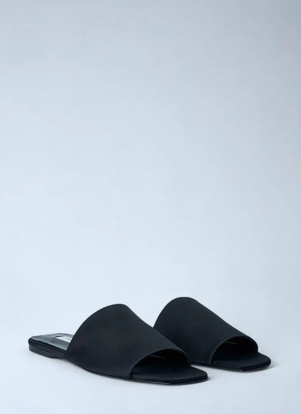 TOTEME Satin Bandeau Slides