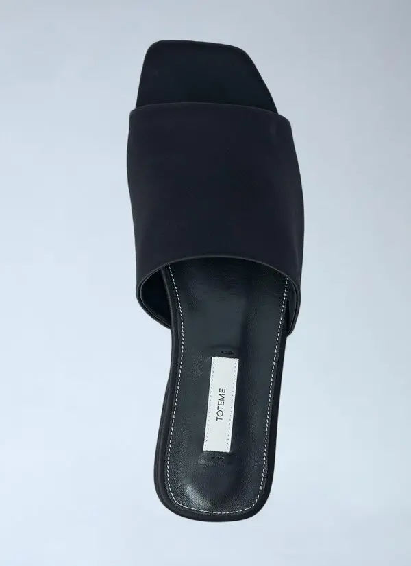 TOTEME Satin Bandeau Slides