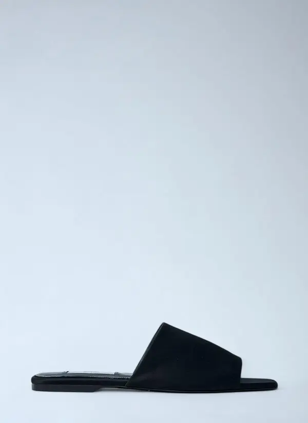 TOTEME Satin Bandeau Slides