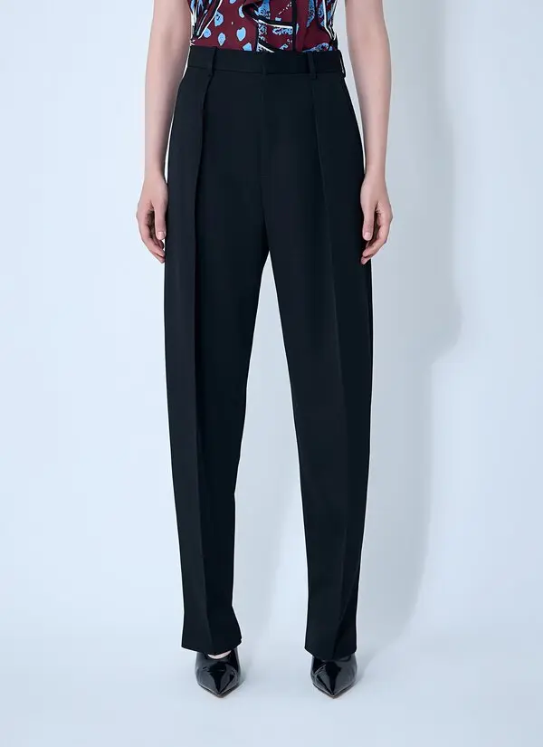 Bottega Veneta Tailored Wool Pants - Black
