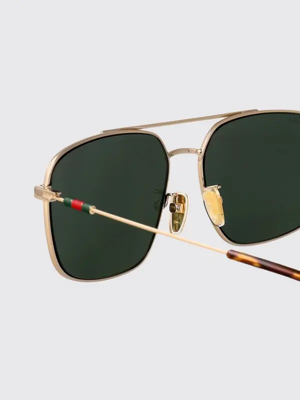 Gucci Rectangular Aviator Sunglasses