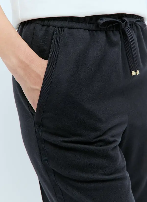 Moncler Wool-blend Drawstring Trackpants