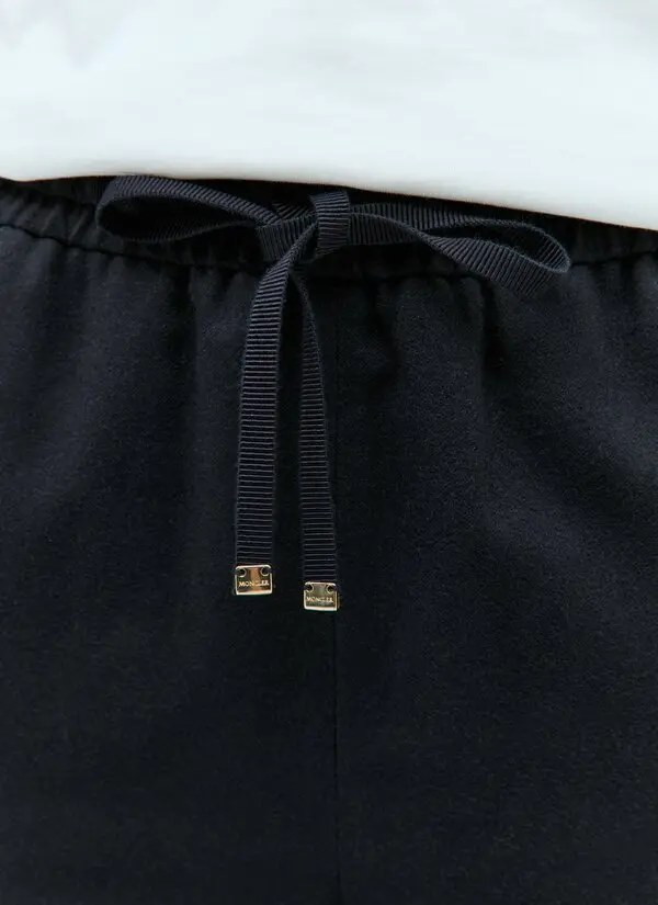 Moncler Wool-blend Drawstring Trackpants