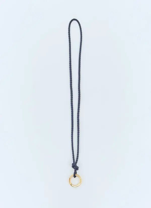 Bottega Veneta Intreccio Long Keyring