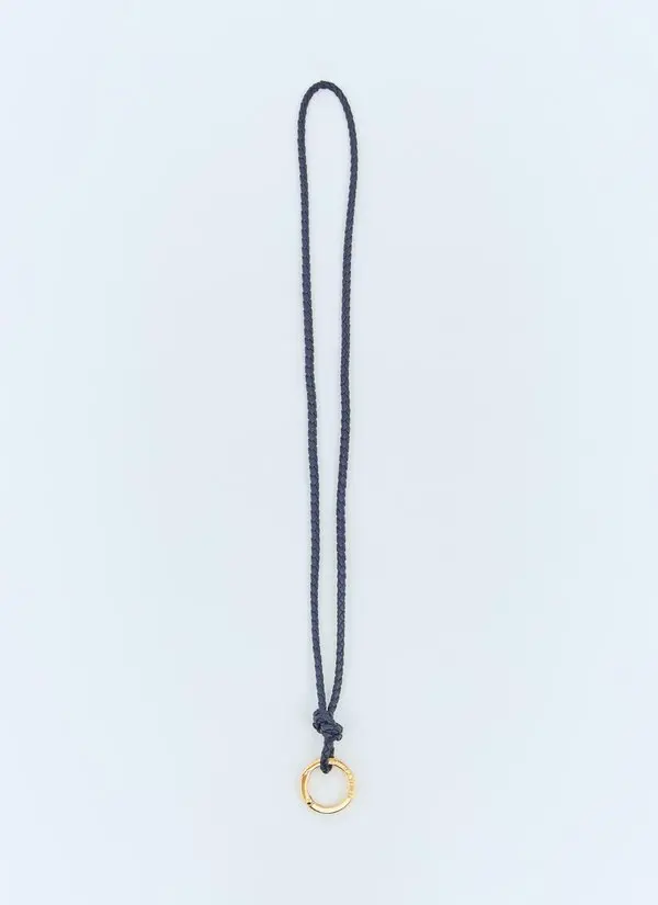 Bottega Veneta Intreccio Long Keyring