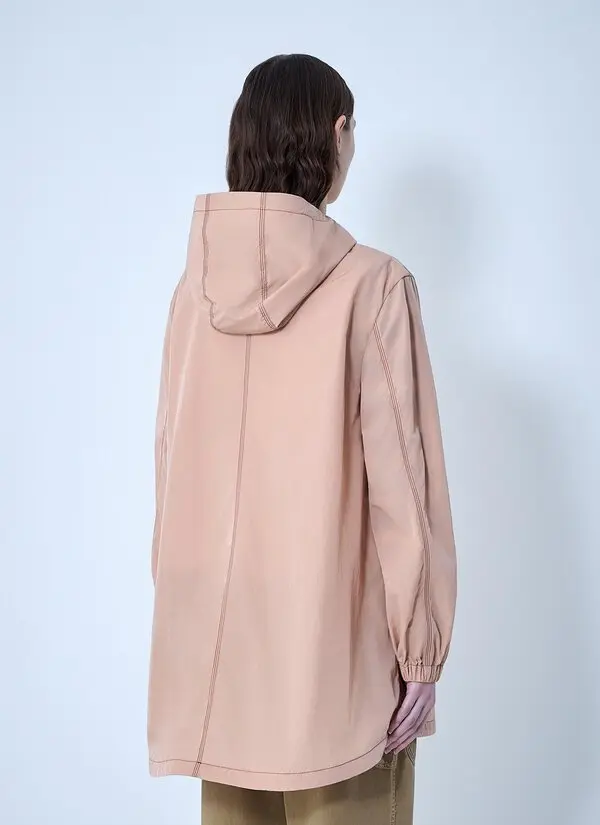 Moncler Hooded Zip Jacket - Pink