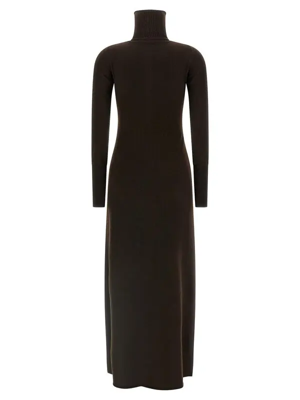 TOM FORD Cashmere High Neck Long Dress