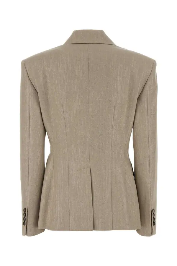 Brunello Cucinelli Cappuccino Twill Blazer