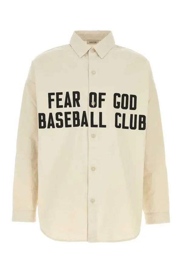 Fear Of God Sand Poplin Oversize Shirt