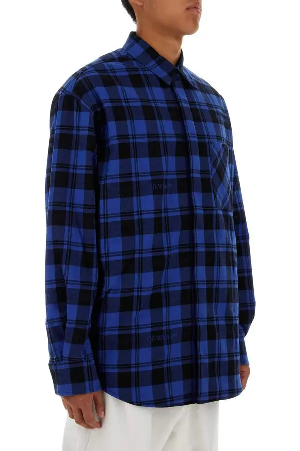 Off-White Printed Cotton Shirt