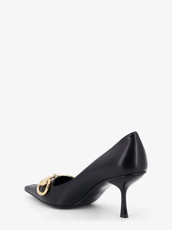 Gucci Boulevard Leather Pumps - Black