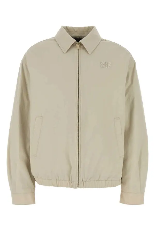 Miu Miu Cotton Jacket - White