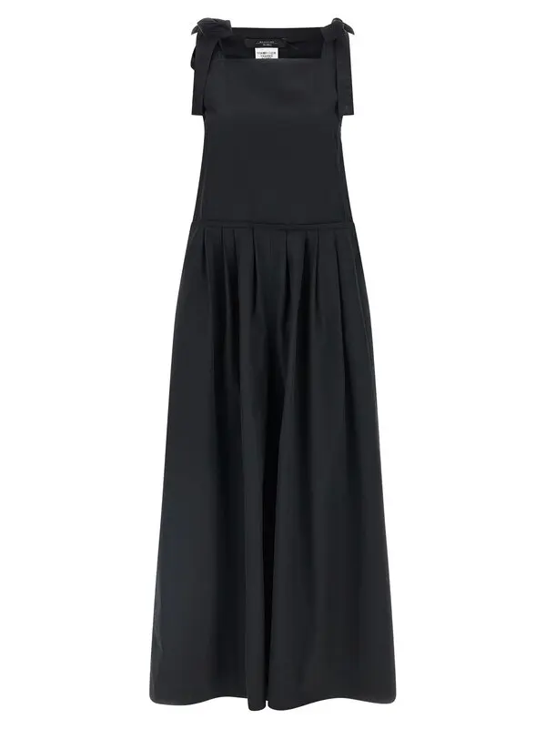 Max Mara Wkiagguati' Capsule 'mediterranean Ease' Jumpsuit - Black