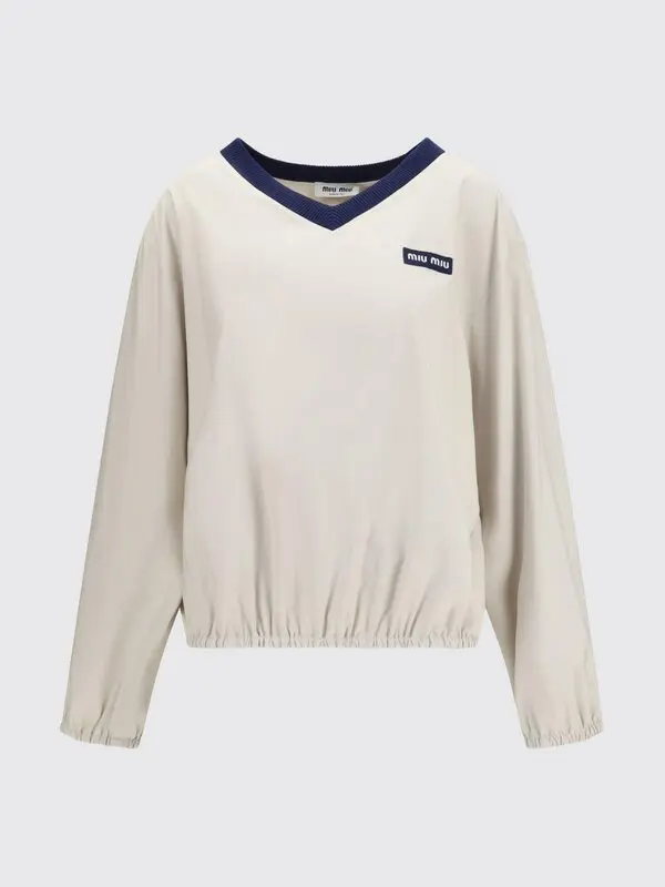Miu Miu Pullover Top - Black