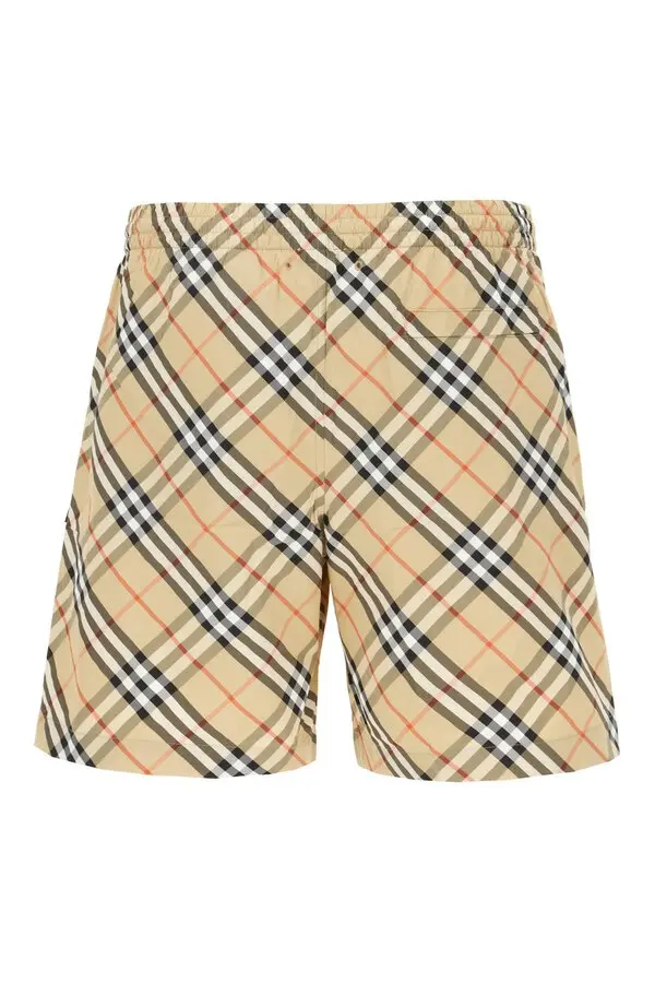 Burberry Checked Swimwear And Beach Fashion - Multicolor