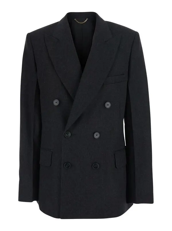 Victoria Beckham Beatrice Wool Double-breasted Jacket