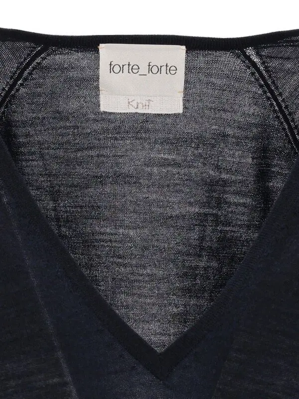 FORTE_FORTE V-neck Sweater