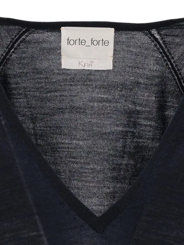 FORTE_FORTE V-neck Sweater