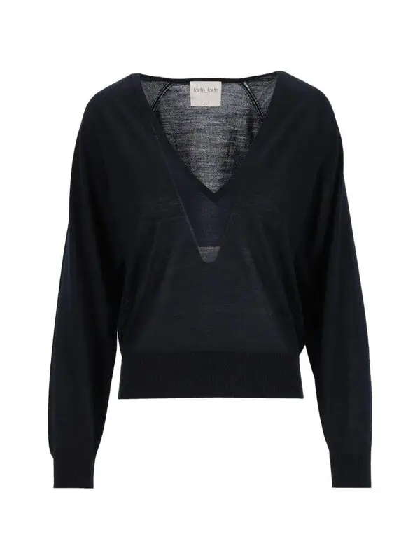 FORTE_FORTE V-neck Sweater