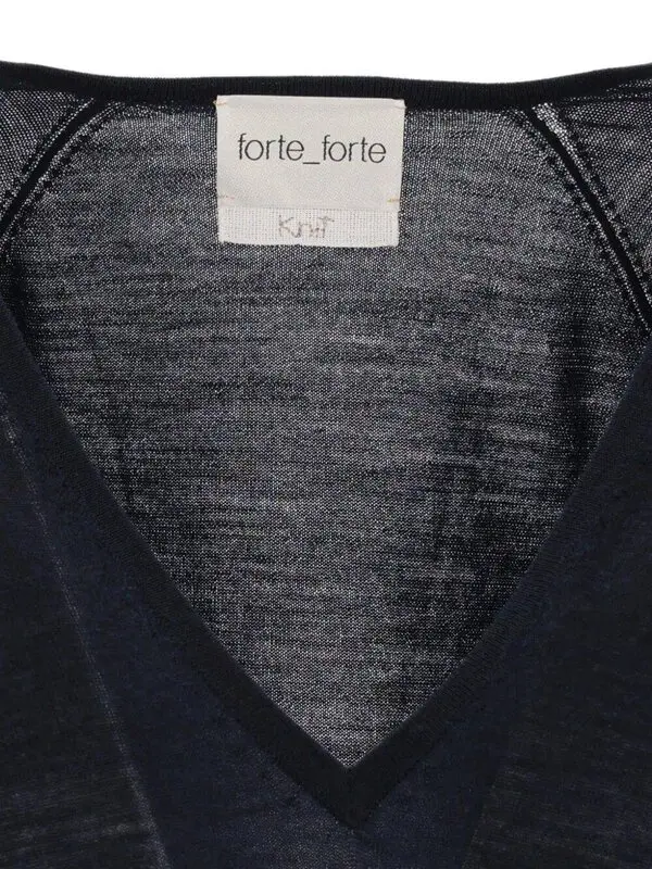 FORTE_FORTE V-neck Sweater