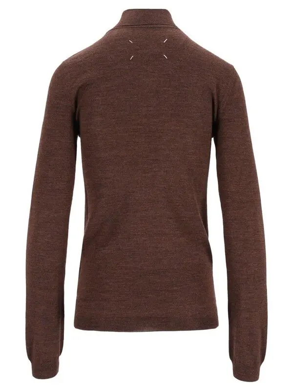 MAISON MARGIELA Wool And Silk Turtleneck