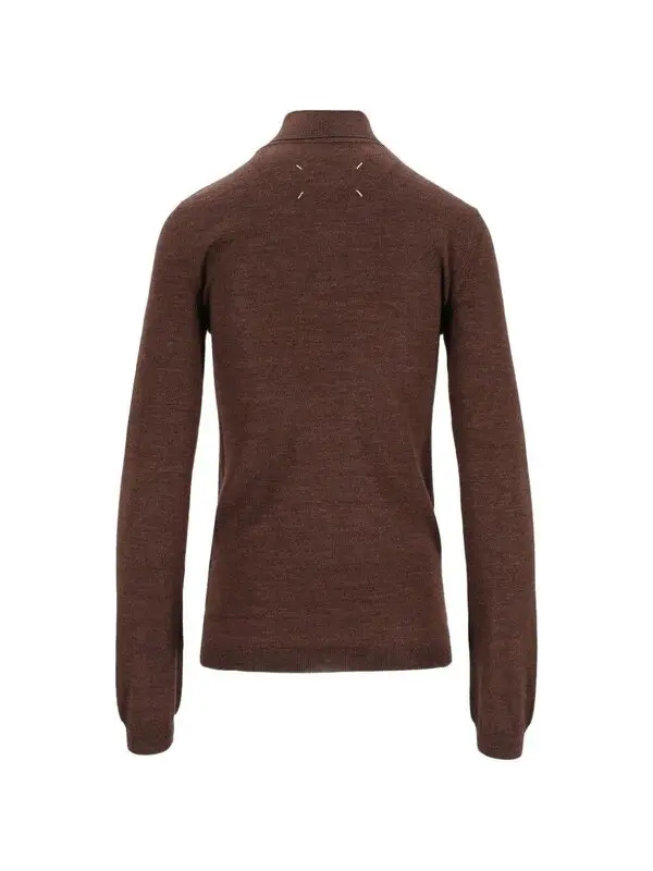 MAISON MARGIELA Wool And Silk Turtleneck