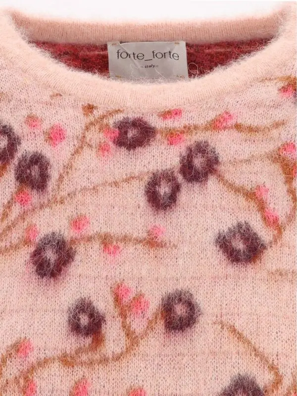 FORTE_FORTE Cherry Blossom T-shirt - Multicolor
