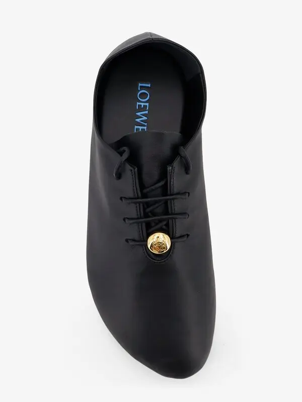 Loewe Pebble Soft Leather Sneakers