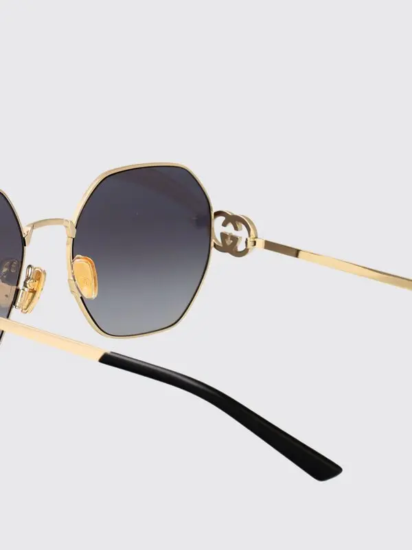 Gucci Metal Sunglasses - Gray