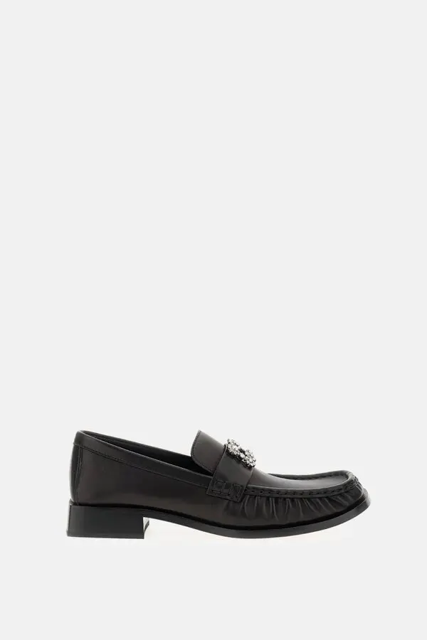 ROGER VIVIER Leather Loafers - Multicolor