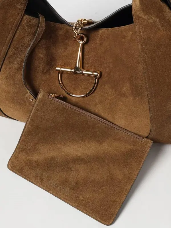 Gucci Softbit Suede Bag